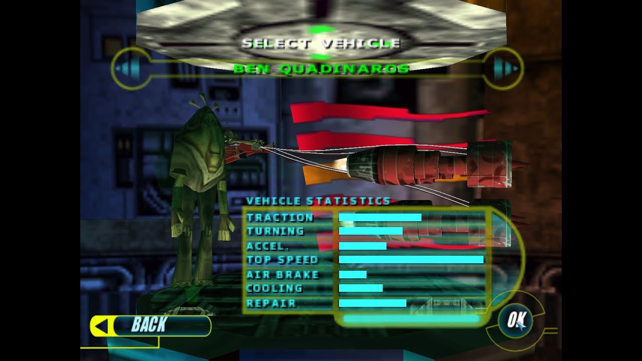 Episode I Racer Ben Quadinaros Invitational league - YouTube