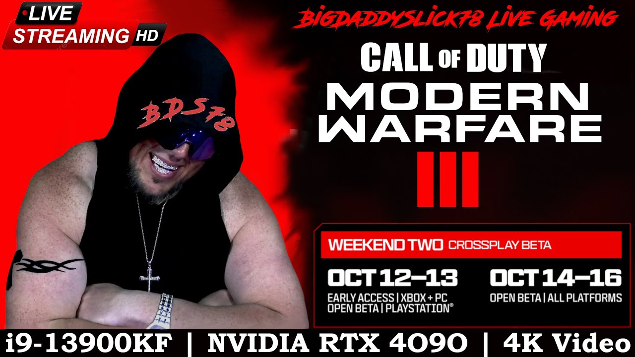 🔴[LIVE] Modern Warfare 3 Beta Live | The King Of COD MW3 👑| Dominating ...