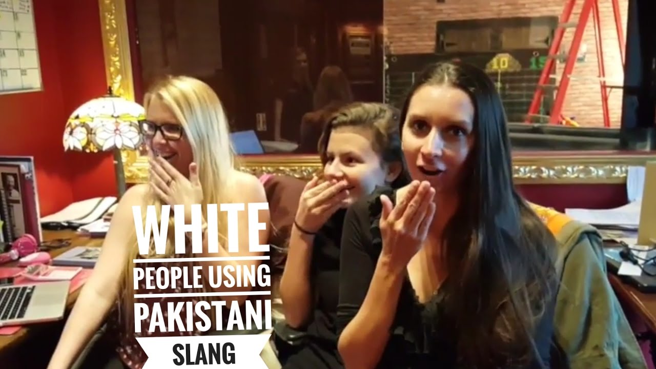 White people using Pakistani Slang | Salman Qureshi - YouTube