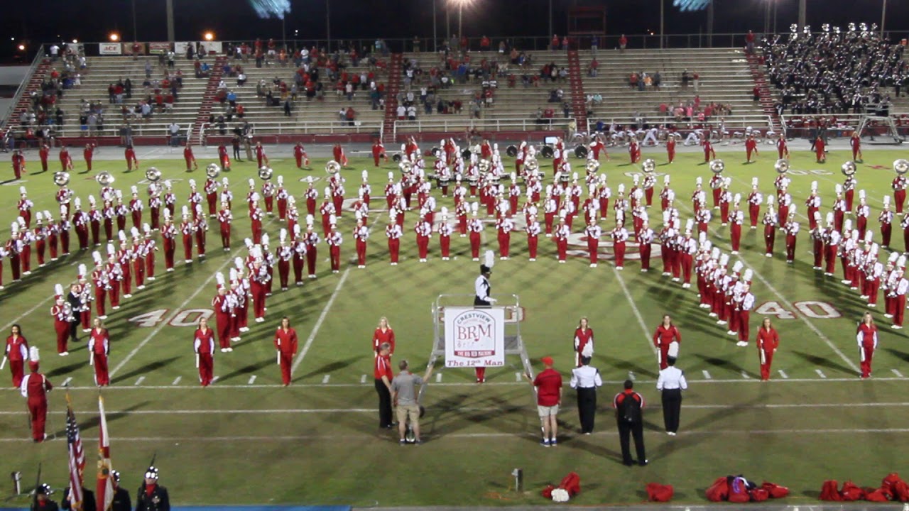 CHS BRM's Pregame Performance at the Crestview vs FWB Game, CHS, 10/13 ...