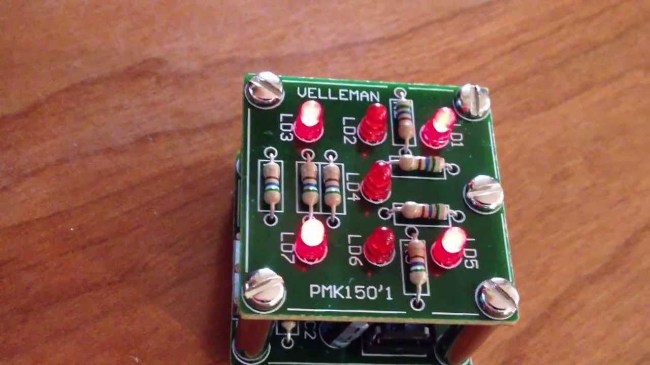 Shaking dice kit, assembled and working - YouTube