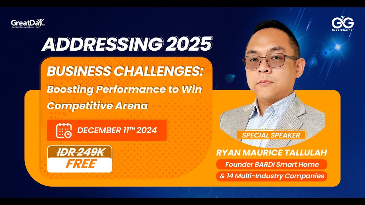 WEBINAR G2G #1 bersama RYAN MAURICE TALLULAH - YouTube