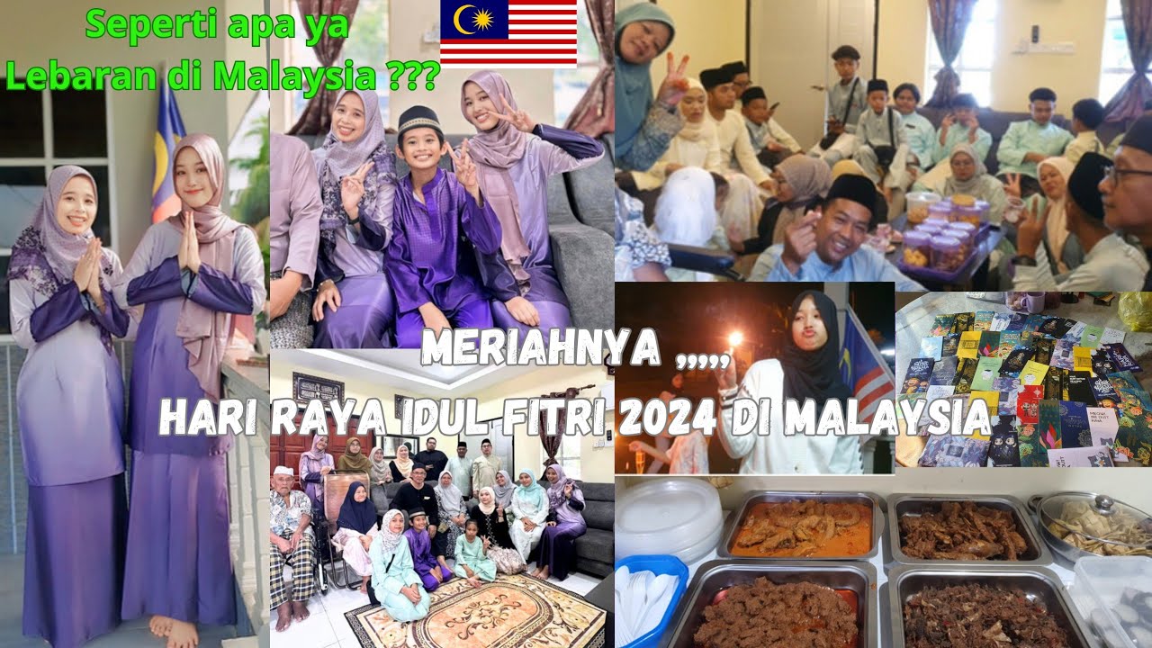 TERWOOW ‼️ MERIAHNYA HARI RAYA IDUL FITRI 2024 DI MALAYSIA - YouTube