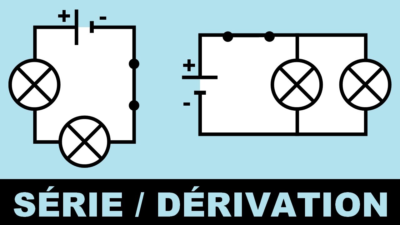 Circuits en série et en dérivation - Exercices corrigés - YouTube