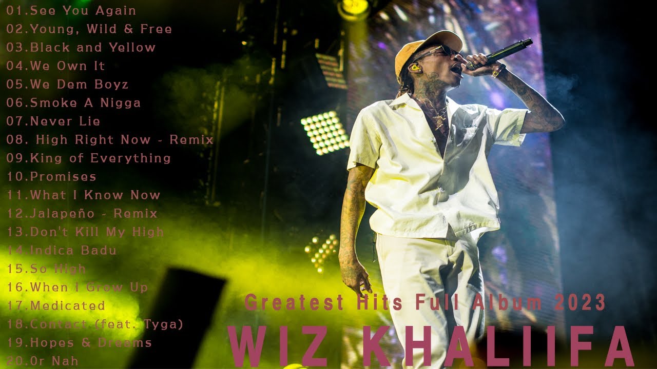 Wiz Khalifa Greatest Hits Full Album 2023 - Best Songs Of Wiz Khalifa ...