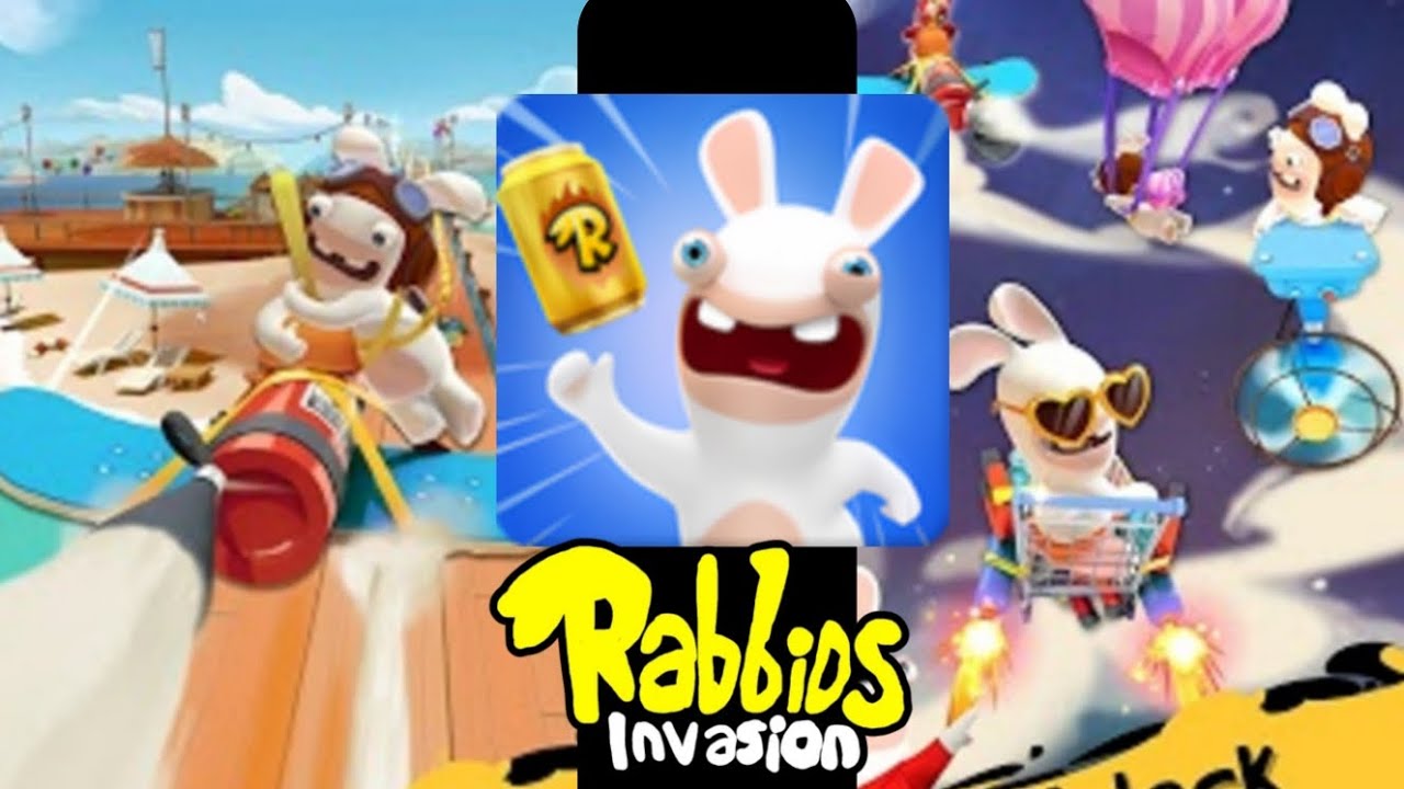 rabbids crazy rush (level 41-50) gameplay (parte 1) - YouTube