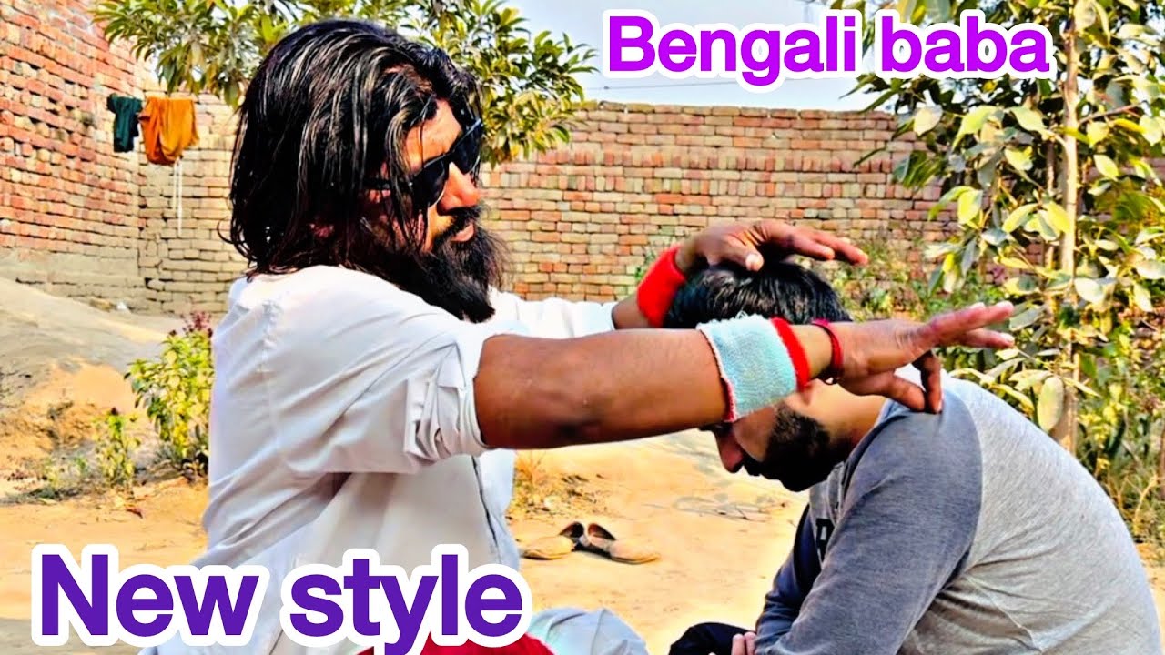UNWIND WITH BENGALI BABA GENTLE AND RELAXING MASSAGE | ASMR HEAD, ARMS ...