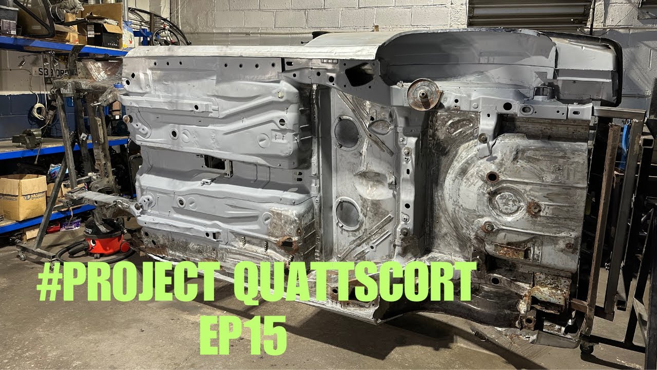 S3 Quattro Swopped Mk5 Ford Escort Chassis Swop Project Ep15 New Floor ...