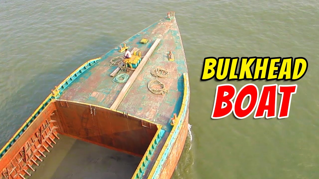 Biggest Bulkhead Boat | Empty Sand Carrying Boat | Sand Transport Boat ...