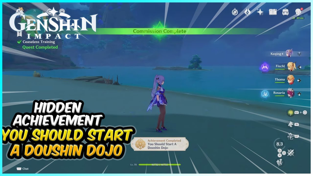You Should Start A Doushin Dojo Achievement | Genshin Impact Hidden ...