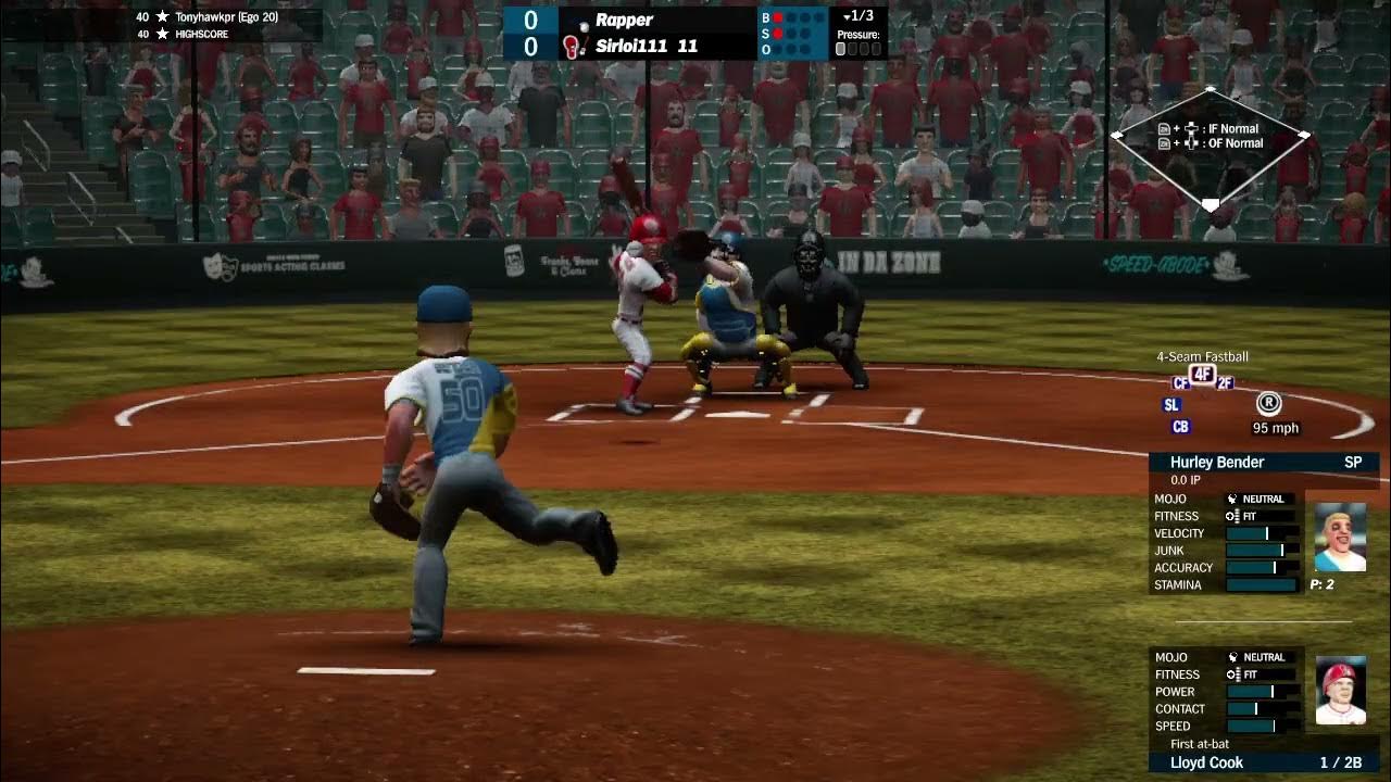 Fall on his back. Super Mega Baseball 3 - YouTube