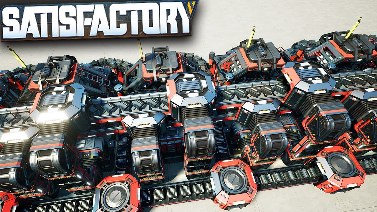 This is the Most HYPER Compact Factory I've Ever Built in Satisfactory ...