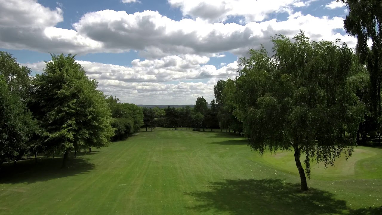 Hole 7/16 Pastures Golf Club Flyover - YouTube