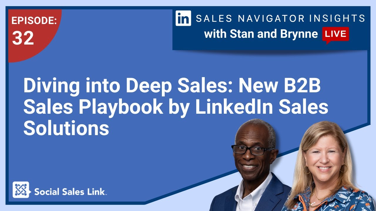 Diving into Deep Sales: New B2B Sales Playbook by LinkedIn Sales ...