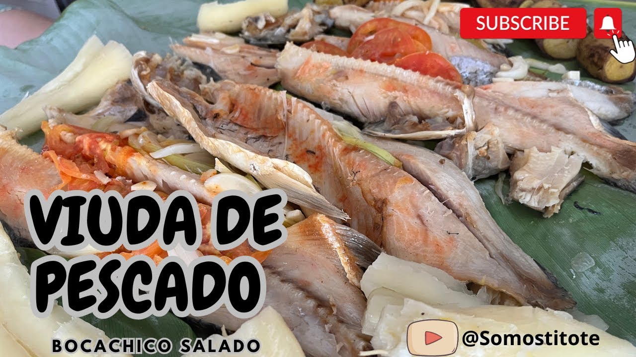 VIUDA DE PESCADO SALADO (BOCACHICO)😍 ️👍Plato típico de COLOMBIA ...