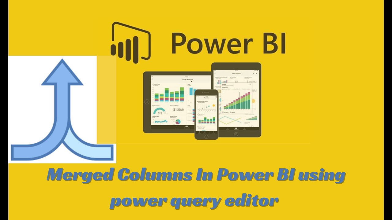 Merge columns in Power BI - YouTube
