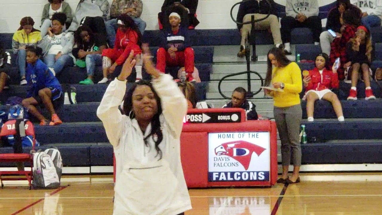 Pump the crowd with the Davis Falcons!!! - YouTube