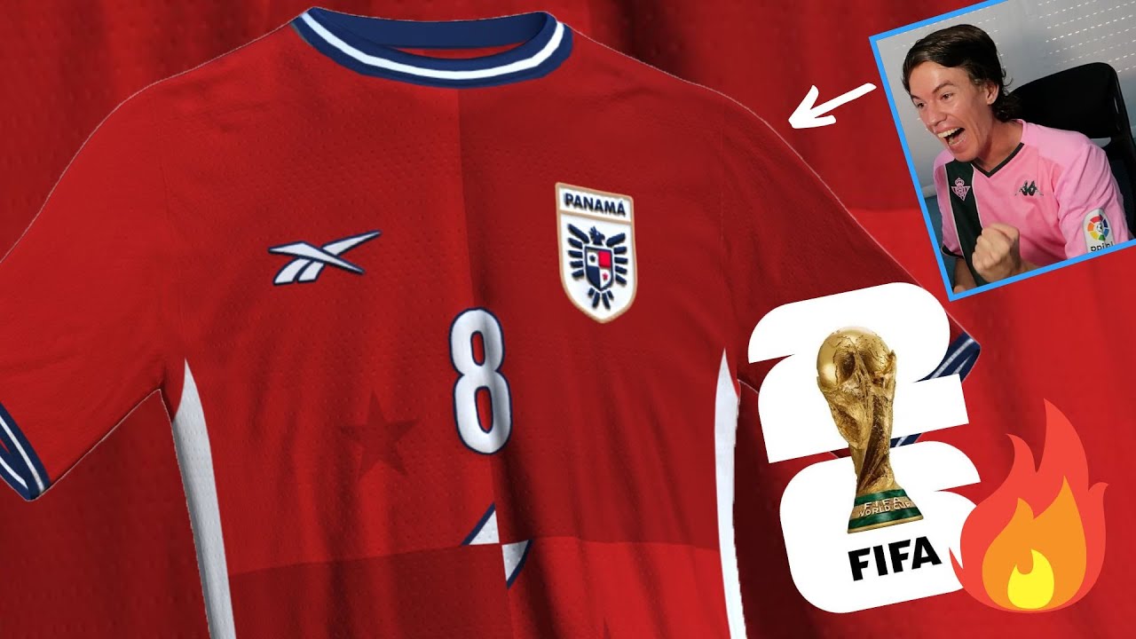 ¡ESTA SERÁ la CAMISETA de PANAMÁ para el MUNDIAL 2026! - YouTube