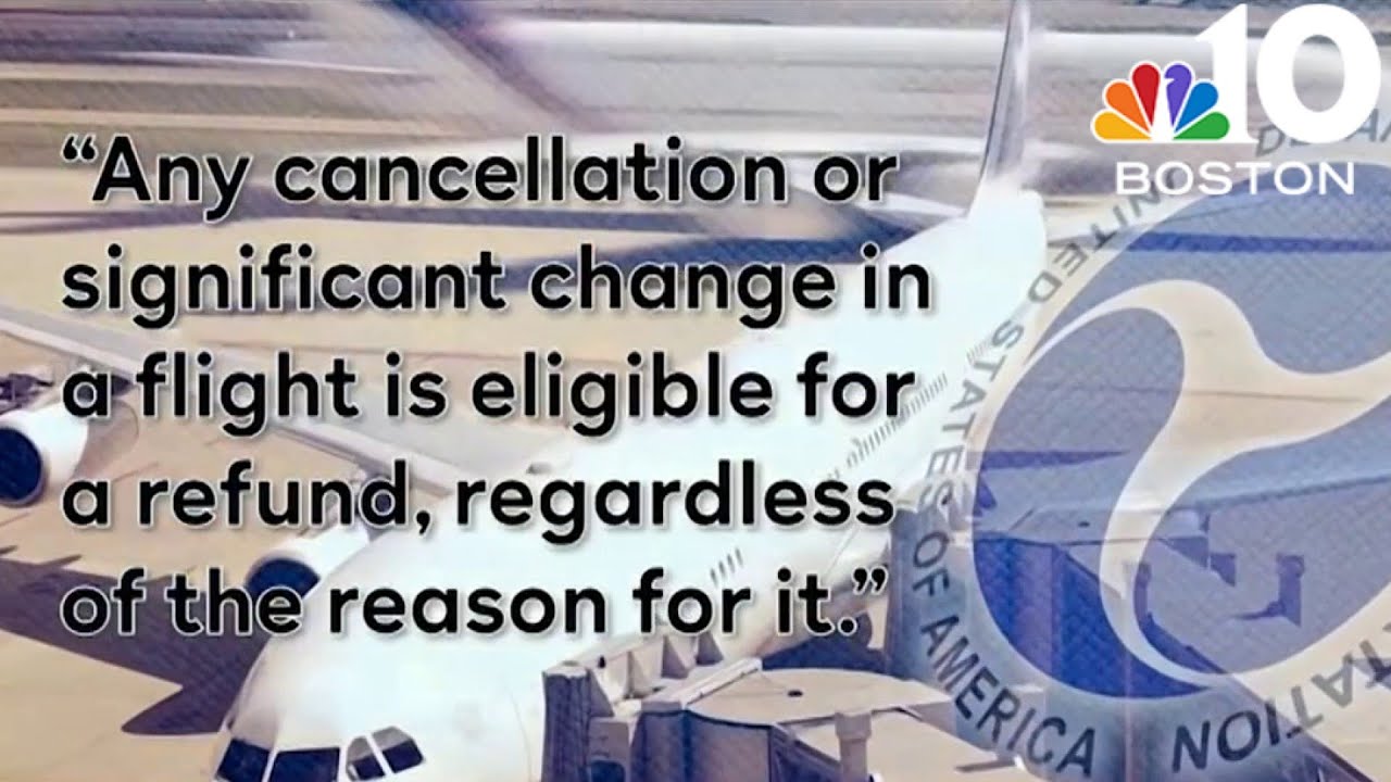 New US airline refund rules: What you need to know - YouTube