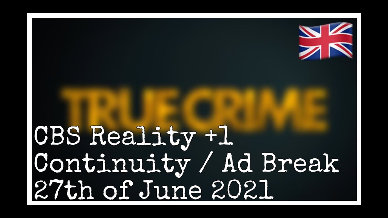 CBS Reality +1 Continuity [27-08-2021] - YouTube
