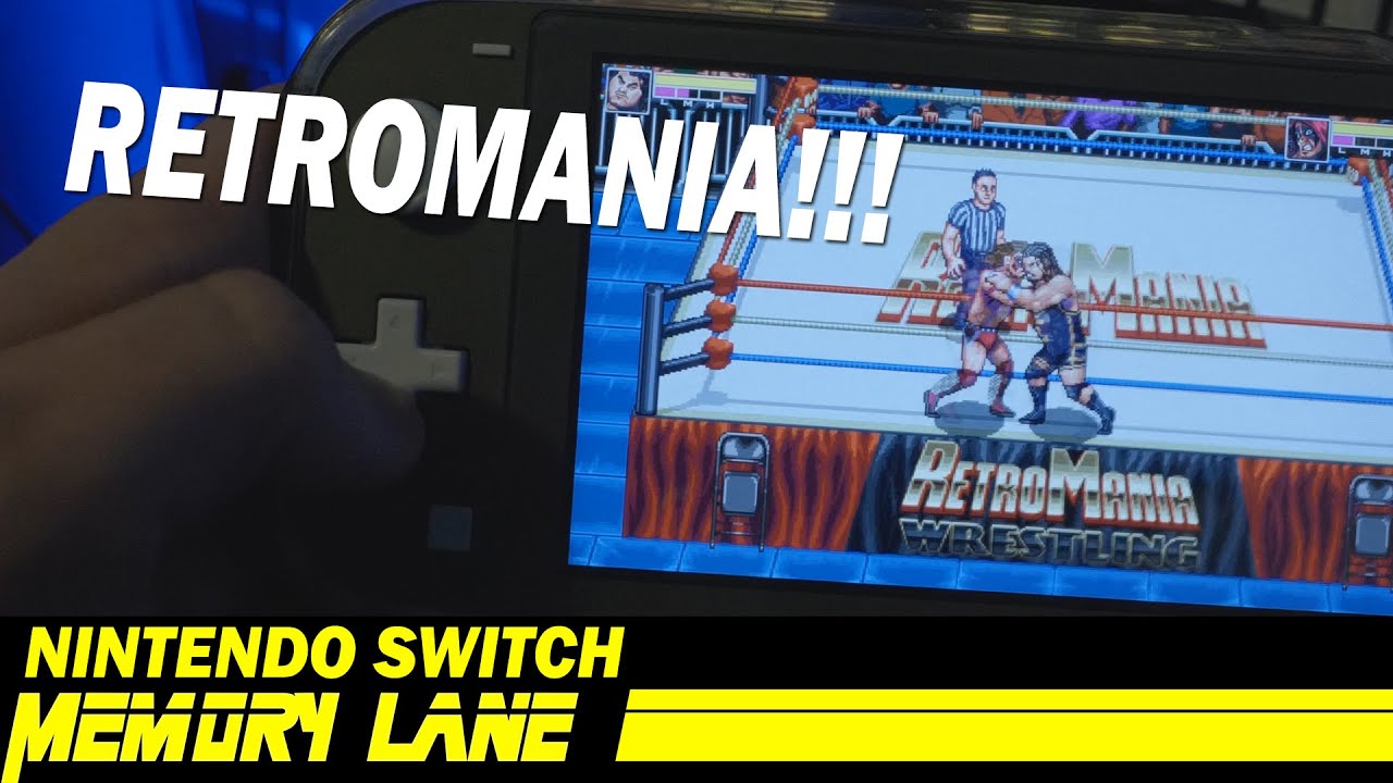 Retromania Wrestling for Nintendo Switch (Memory Lane) - YouTube