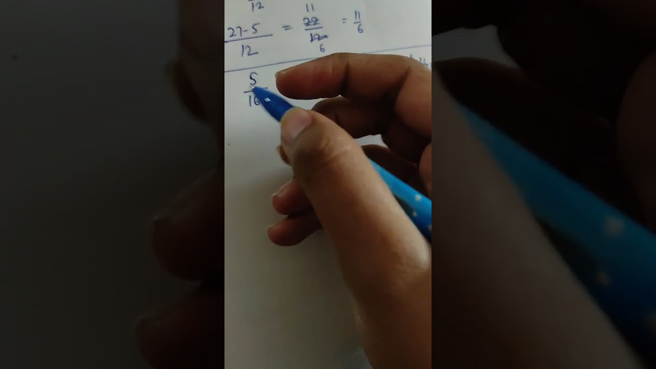 Subtraction Of Fraction Grade 4 YouTube Subtraction Of Fraction Grade 4 YouTube