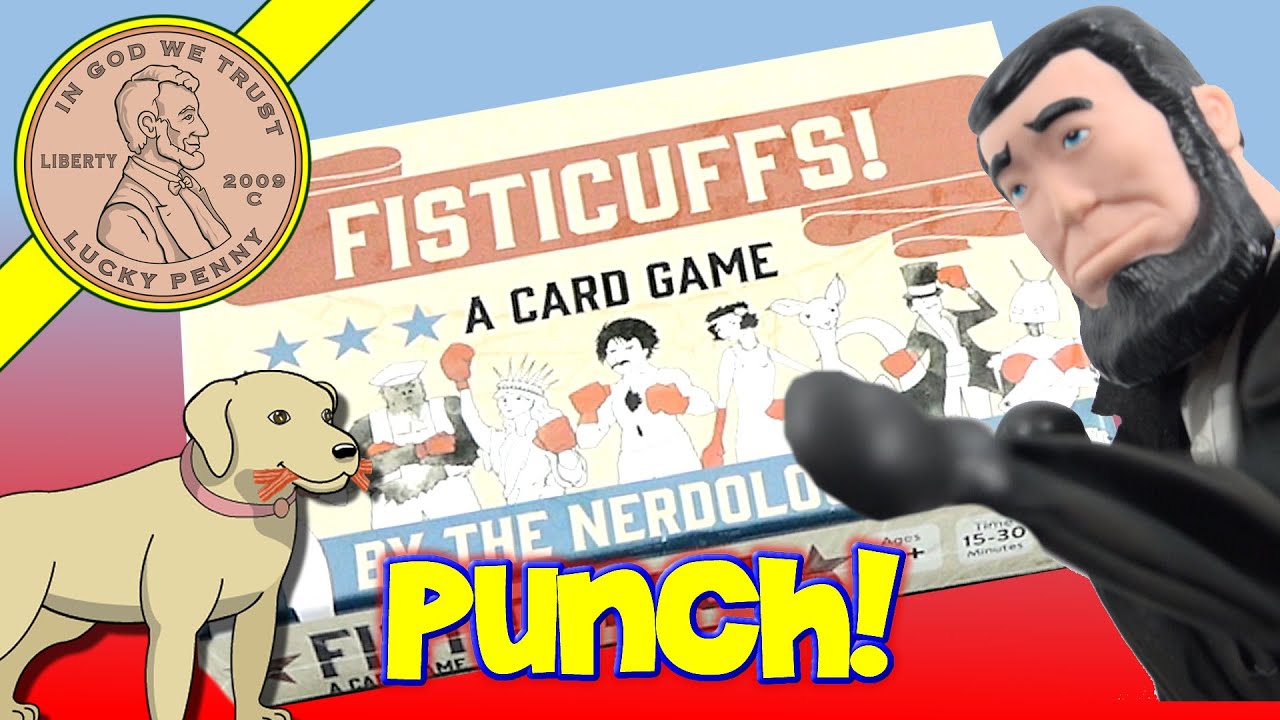 How To Play The Game Fisticuffs Card Boxing Game - Butch & Abe Battle ...