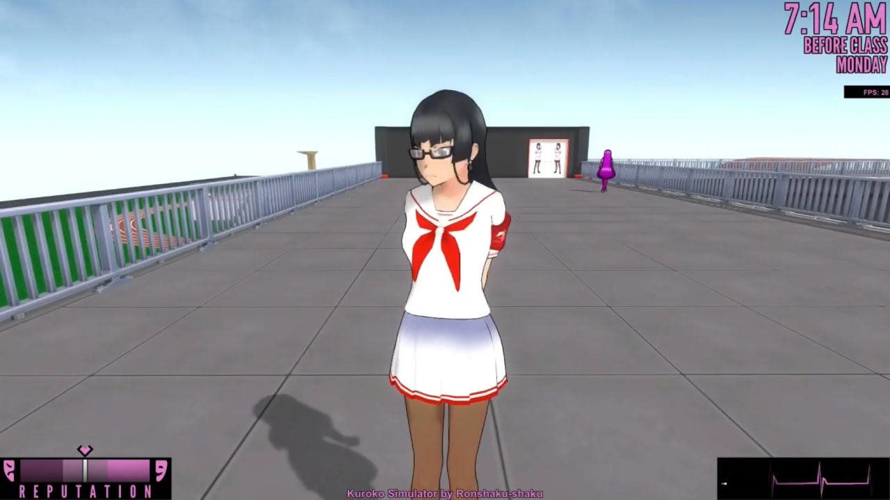 Kuroko Simulator by Ronshaku-shaku | Yandere mod! - YouTube
