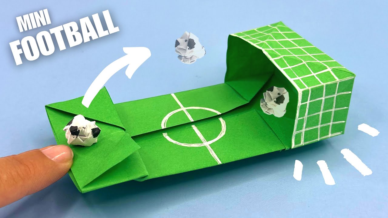 Origami Paper Football, How to make paper toys - YouTube