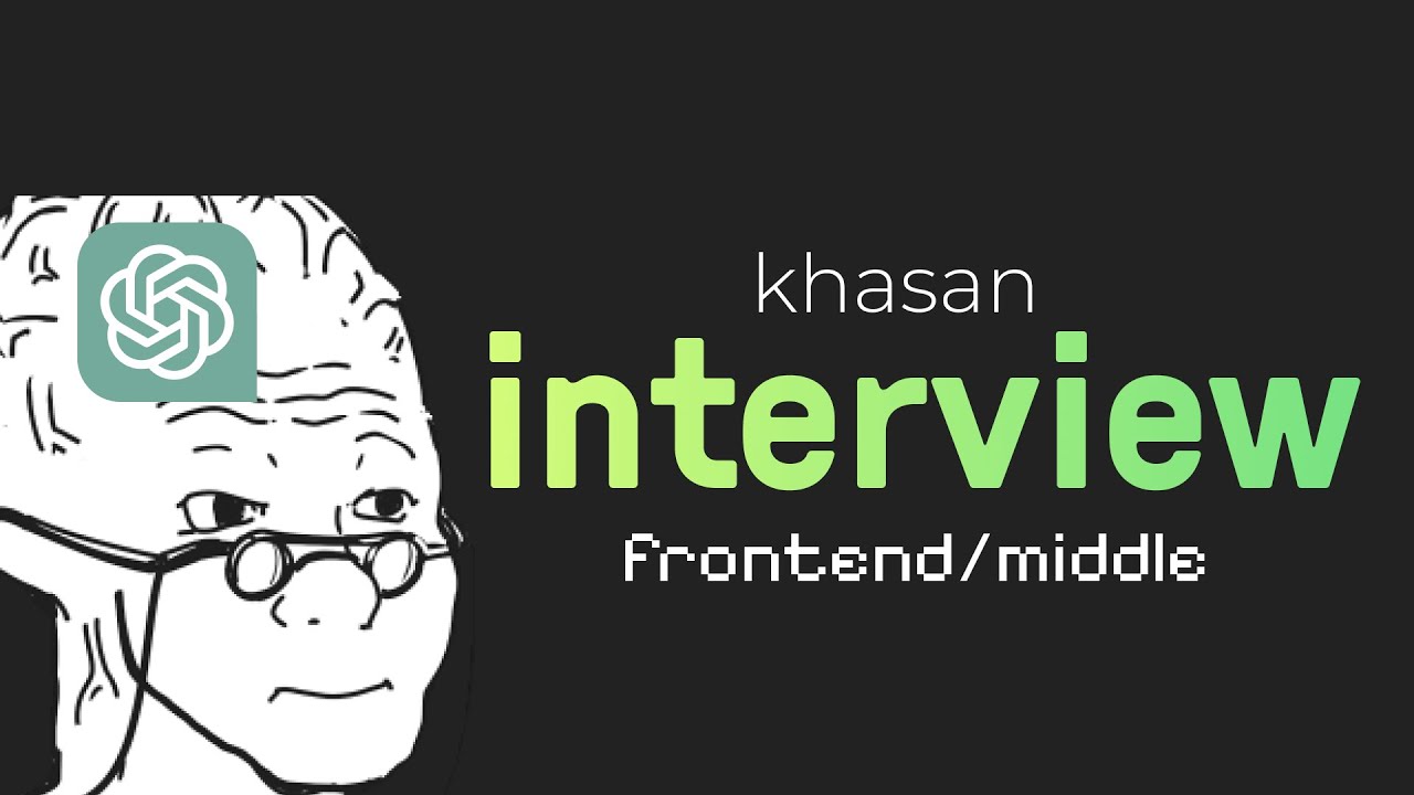 🕵️ мок собеседование с ai инструментами, frontend middle react - YouTube