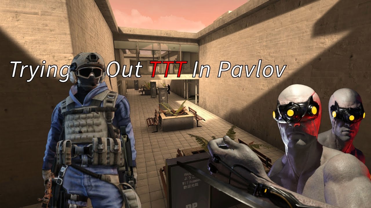 Trying Out TTT In Pavlov VR! - YouTube
