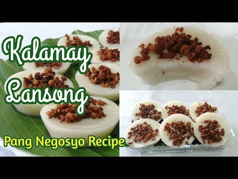 Pinoy Kakanin | Kalamay Lansong Pang Negosyo Recipe | Kalamay Lansong ...