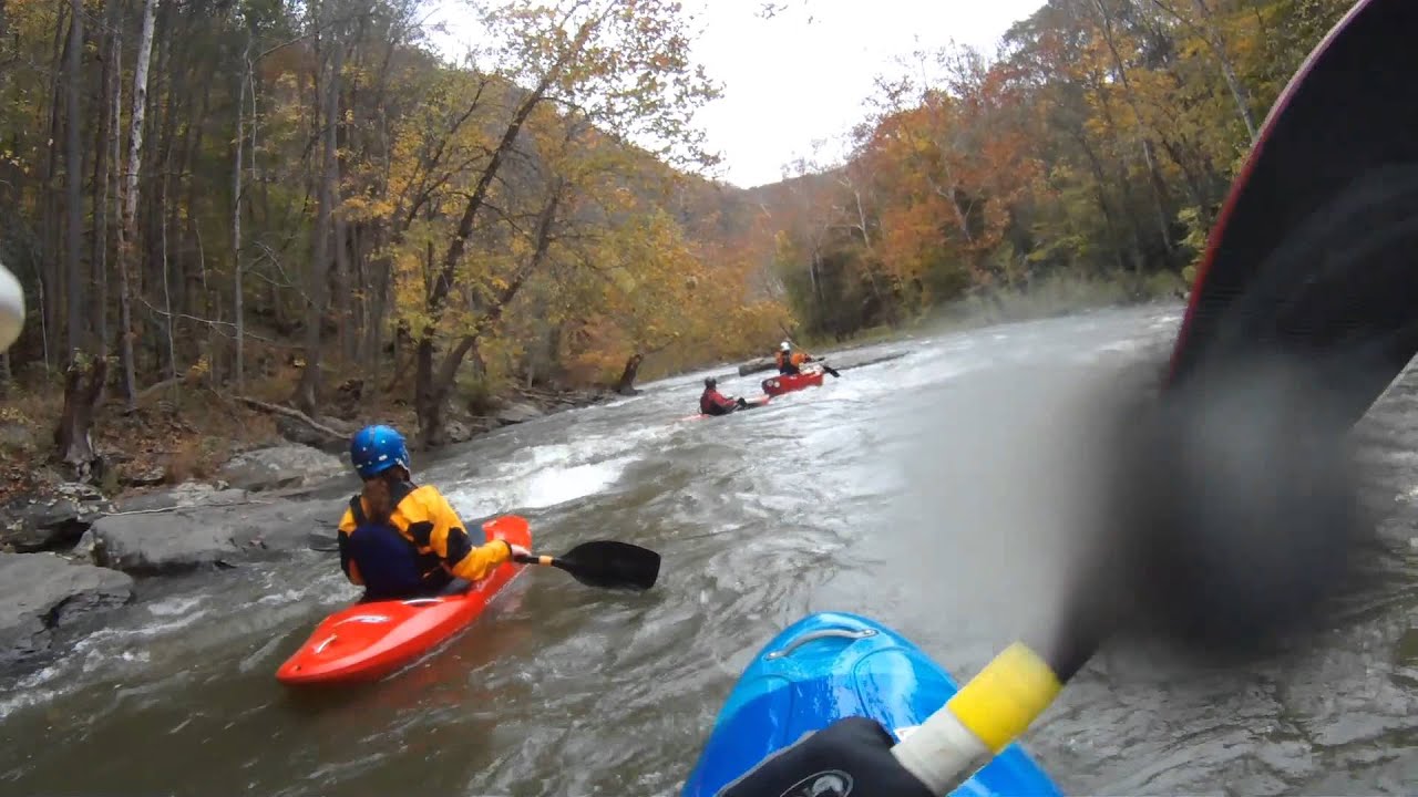 Kayaking and Canoeing the Bluestone River - YouTube