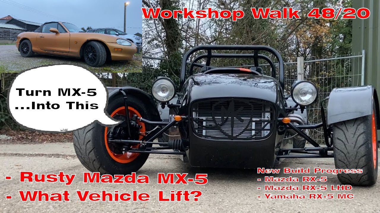 Workshop Walk Episode 48 - Rusty Mazda to RX-5 - YouTube