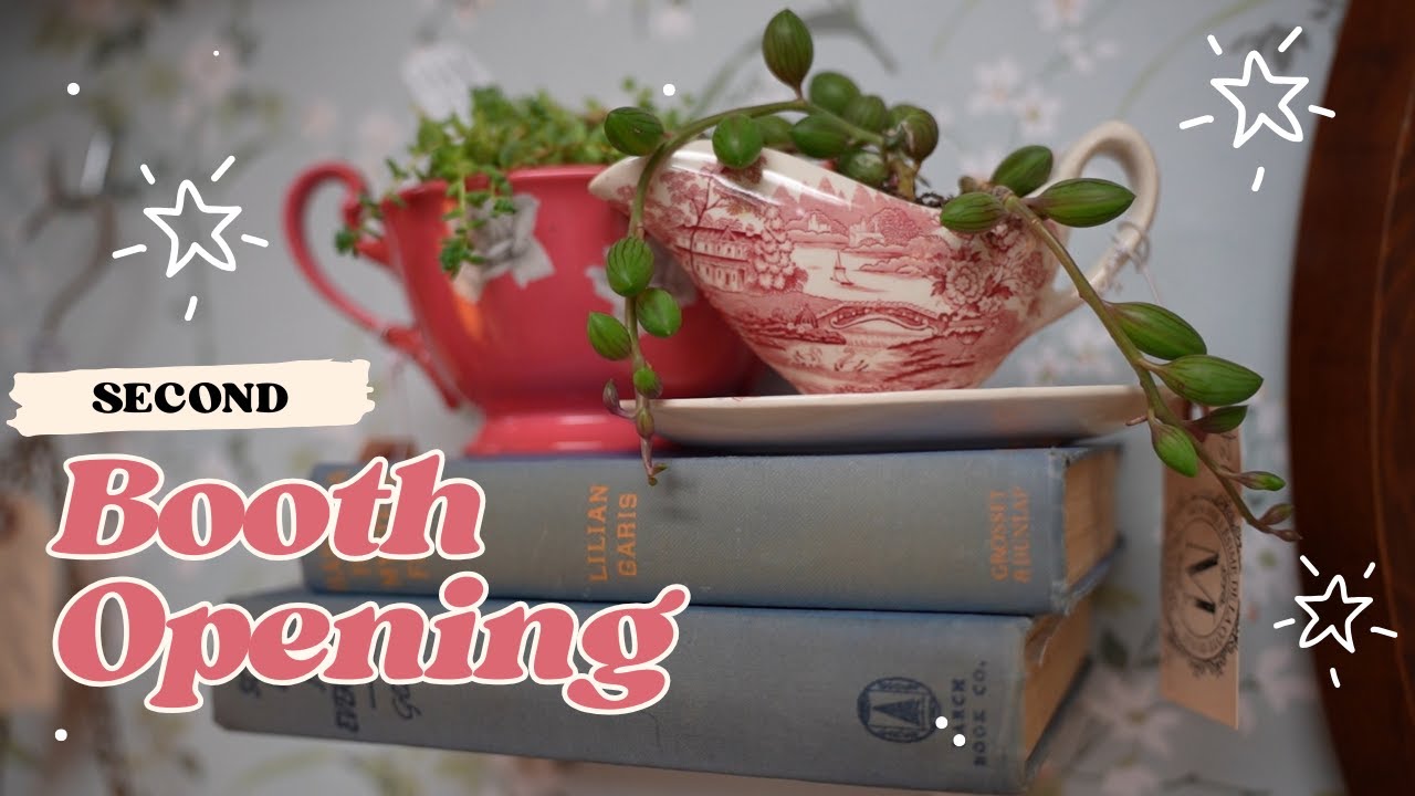 Opening A Vintage Booth. Yes...Again - YouTube
