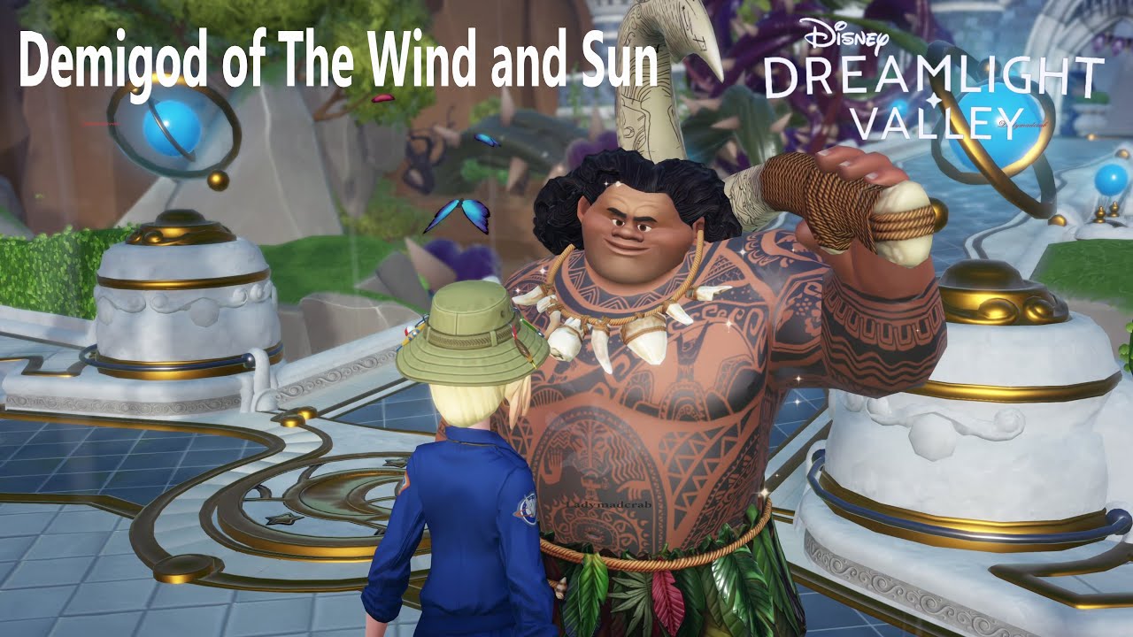 Demigod of The Wind and Sun - DISNEY DREAMLIGHT VALLEY - YouTube