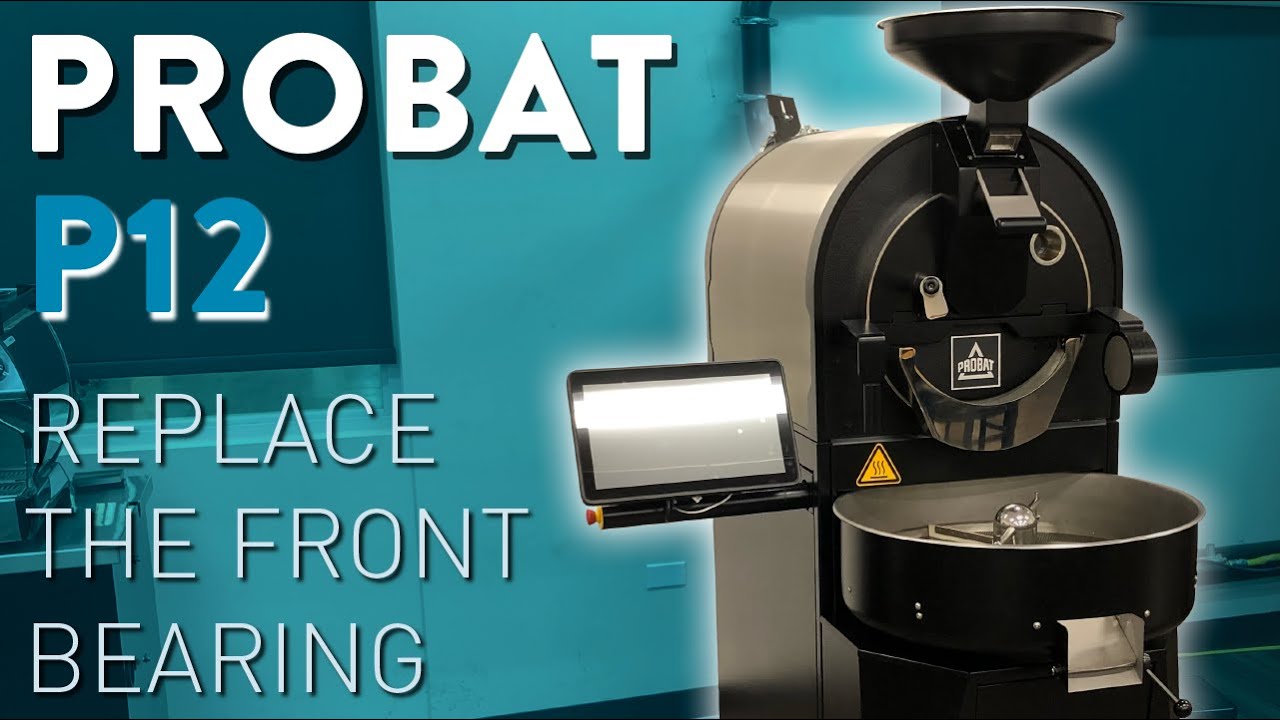 Remove and Replace the Front Bearing on a Probat Roaster - YouTube