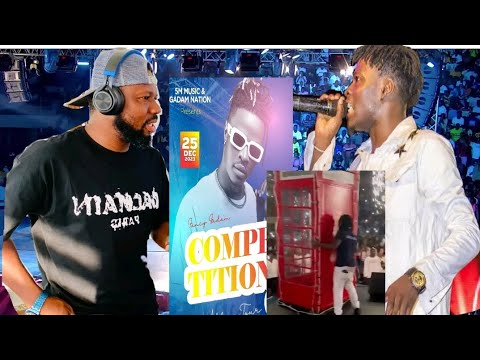 G-Face Review Of Fancy Gadam Competition Tour In Bukom Boxing Arena De ...
