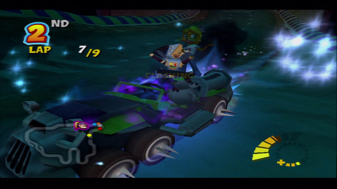 Crash Tag Team Racing Crash Test Mummies CTTR - YouTube