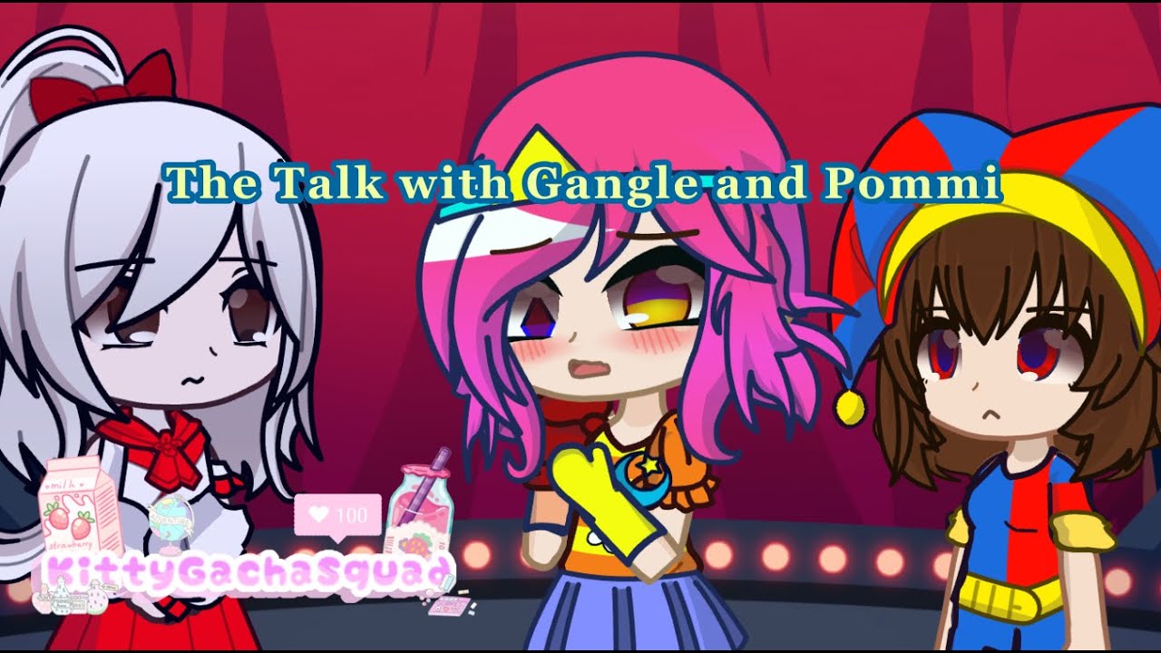 💐The Talk with Gangle and Pommi || TADC || If Zooble went abstracted ...