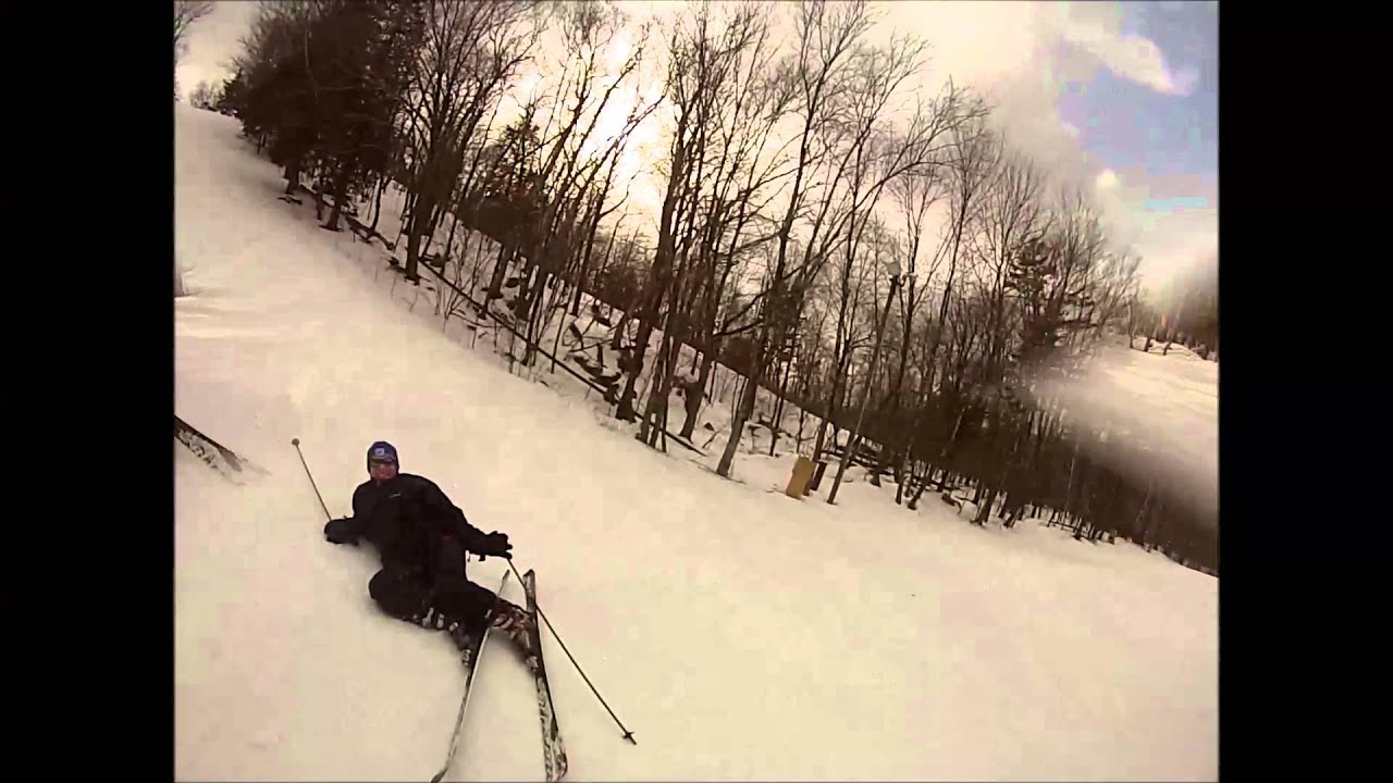 Mohawk Mountain skiing and outtakes - YouTube