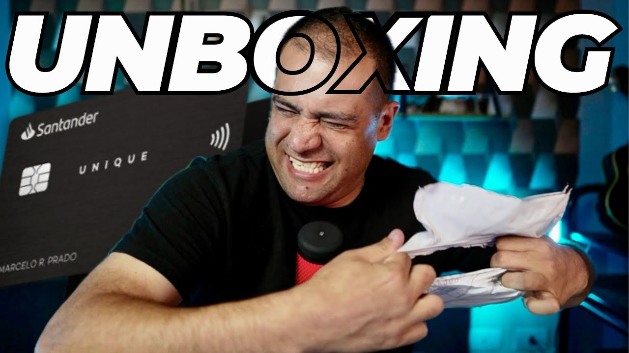 Chegou o Meu NOVO Cartão! Santander Unique Visa Infinite! Limitassoooo ...