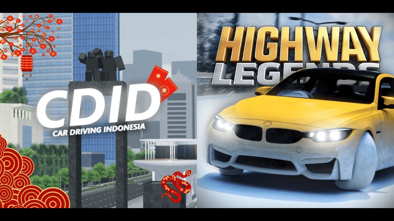 Car Driving Indonesia and [WINTER ️] Highway Legends | ROBLOX Autofarm ...
