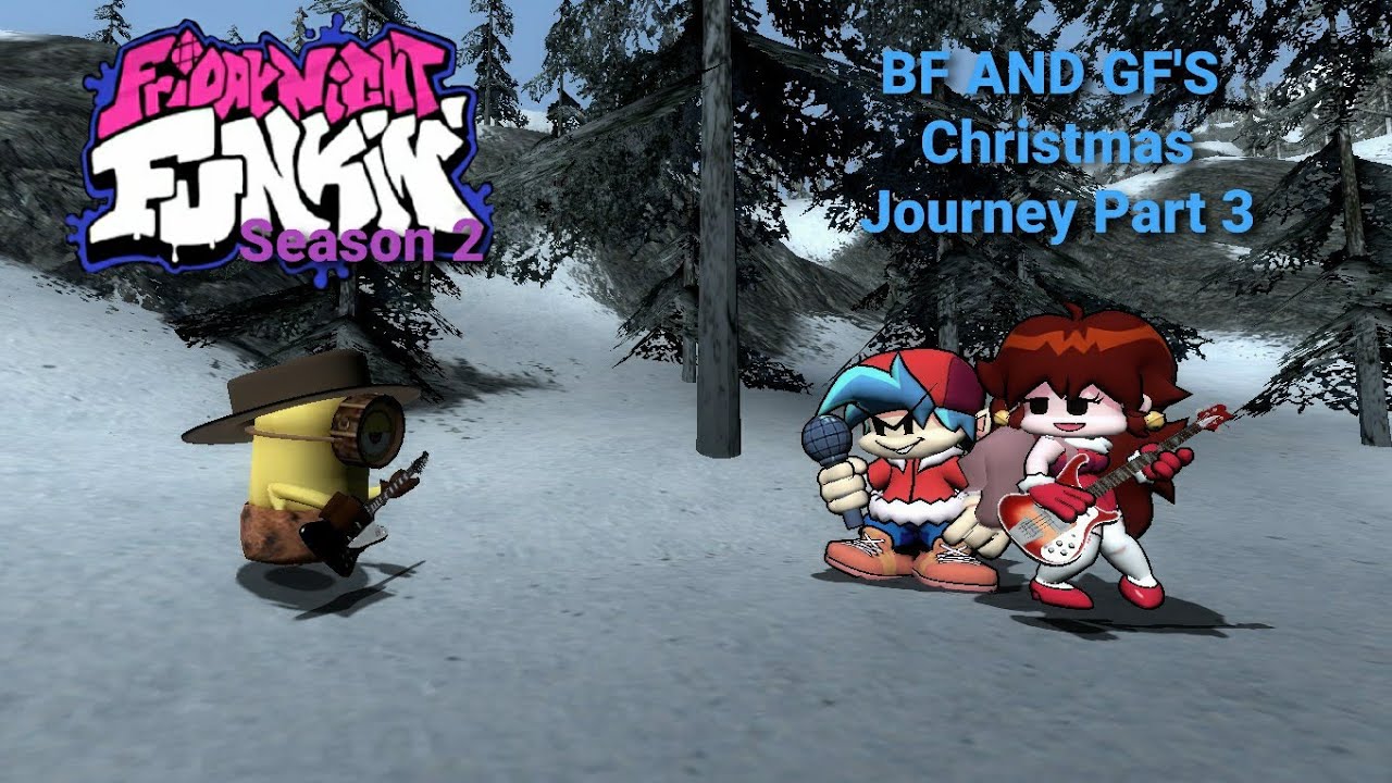 FNF Shorts S2: BF And GF's Christmas Journey Part 3 - YouTube