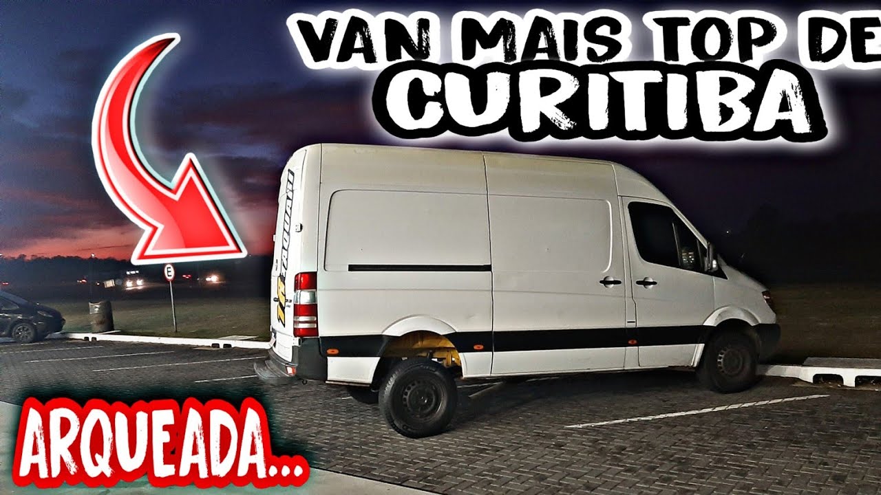 VIAGEM COM A VAN MAIS TOP DE CURITIBA SPRINTER ARQUEADA - YouTube