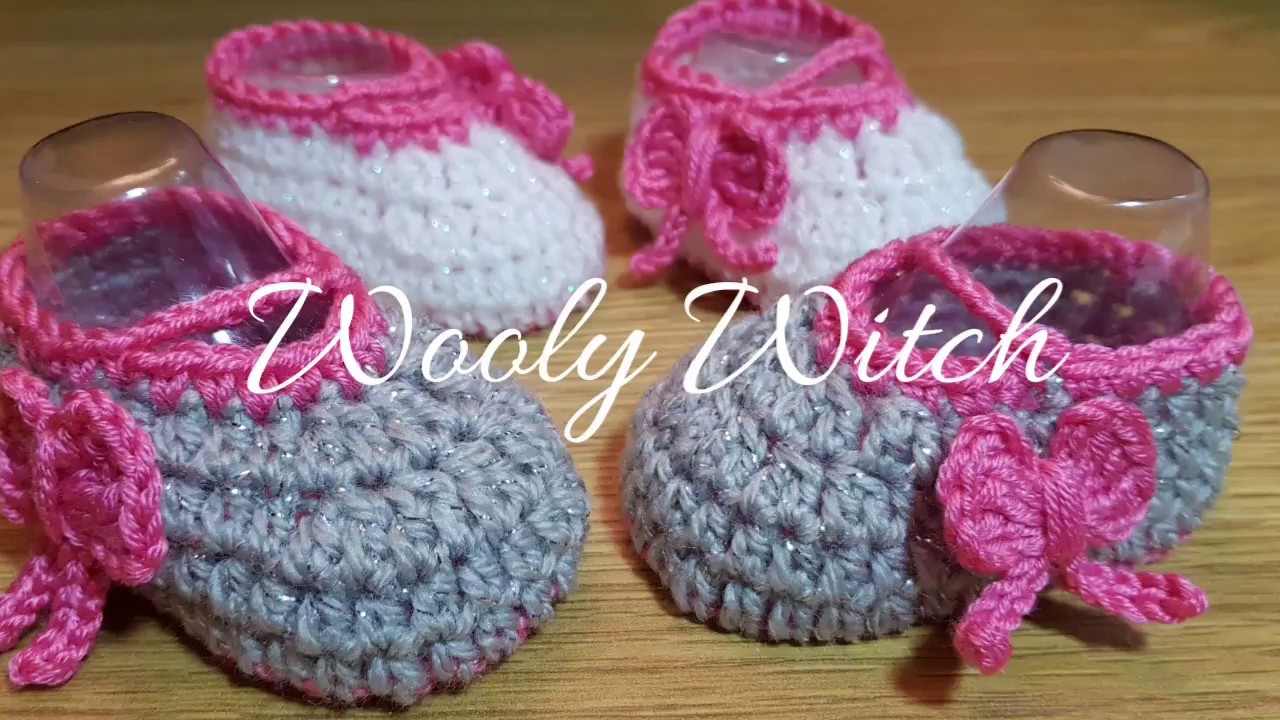 BEGINNERS EASY TO FOLLOW CROCHET Classic Posh Mary Jane's Tutorial ...