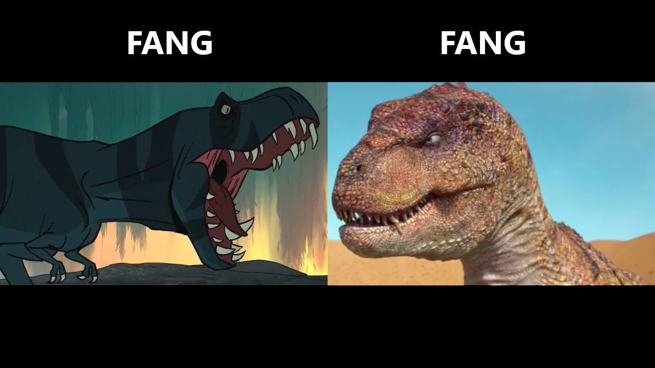 Fang (Primal) vs Fang (Dino king) - YouTube