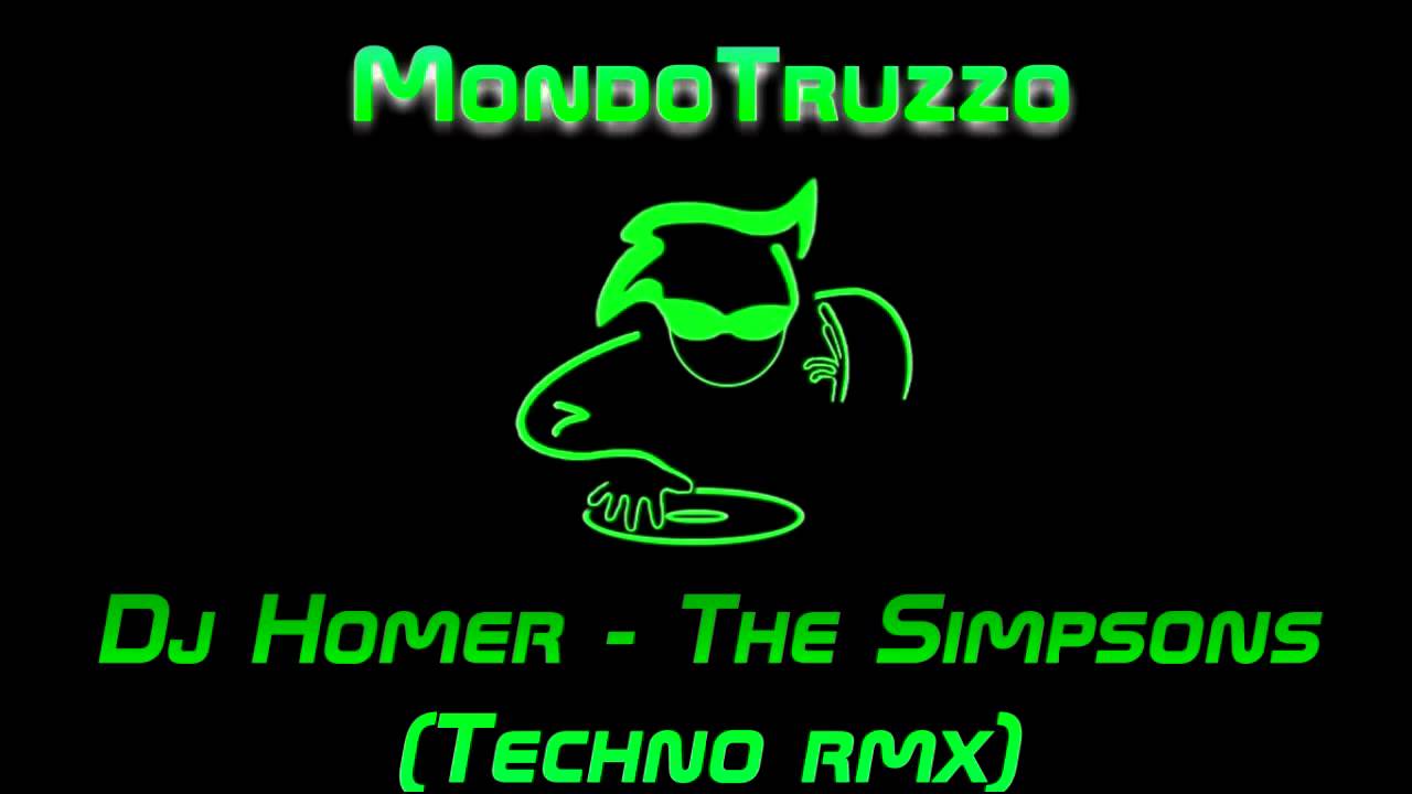 Dj Homer - The Simpsons (Techno rmx) - YouTube