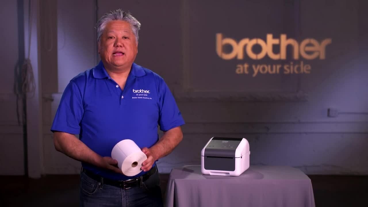 How to Adjust the Label Sensor in Brother 4" Thermal Desktop Printers ...