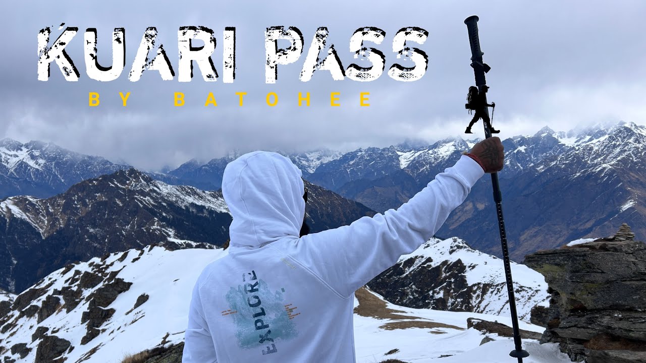 kuari pass winter trek 2025 : snow adventure in india| trak the ...